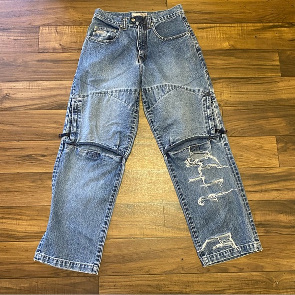 Pepe Jeans | Jeans | Vintage Pepe Jeans Jeans Baggy Relaxed Zip Leg Sz ...